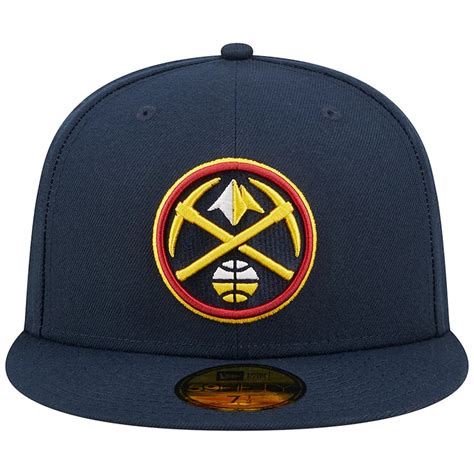 New Era Denver Nuggets Navy City Side 59fifty Fitted Hat