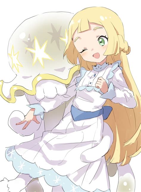 Lillie Nihilego And Lillie Pokemon And More Drawn By Gazacy Dai Danbooru