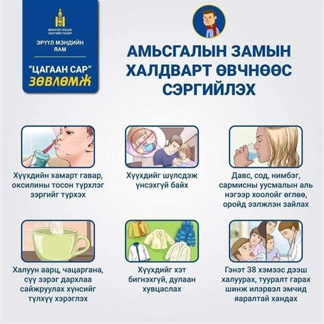 Ханиад томуу хоолны хордлого осол гэмтлээс сэргийлэх зөвлөмж