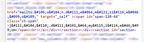 How To Hide Email Address From Spam Bots In Oxygen