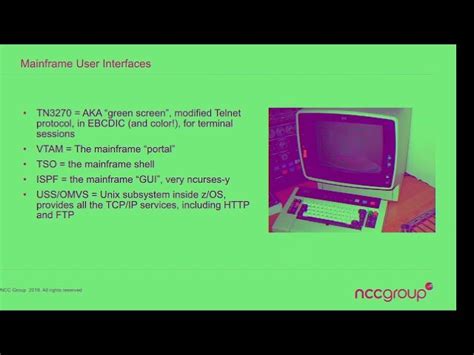 Conference Talks Talk A Gentle Introduction To Hacking Mainframes From