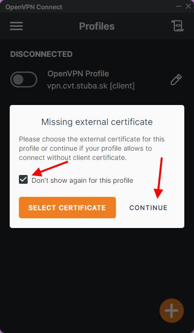 Openvpn V 3 Connect Slovenská Technická Univerzita V Bratislave Stu