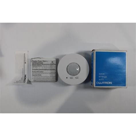 Lutron Lrf2 Ocr2b P Wh Radio Power Saver Sensor