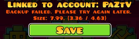 My Game Crashed Because A Bug I Tried To Save My Account But I Literally Cant Went To Play A