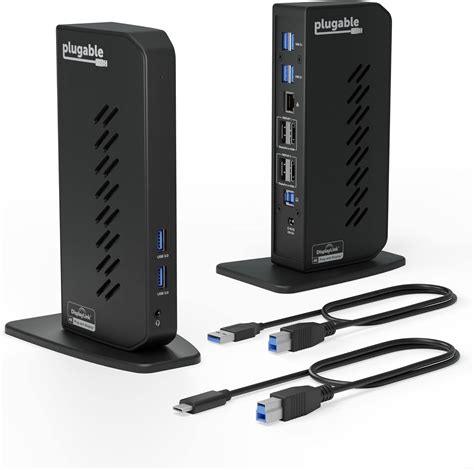 Plugable Usb 3 0 And Usb C Dual 4k Display Docking Nepal Ubuy