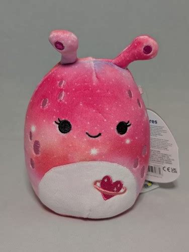 Squishmallow Loraly Alien 5 In Valentine Day Pink Galaxy Nwt 2024