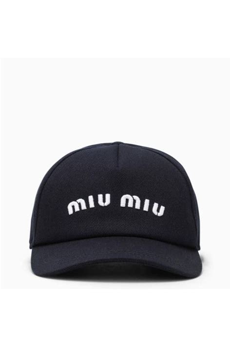 Miu Miu 미우미우 24ss 미우미우 모자 5hc1792dxi Blue S I Village 에스아이빌리지