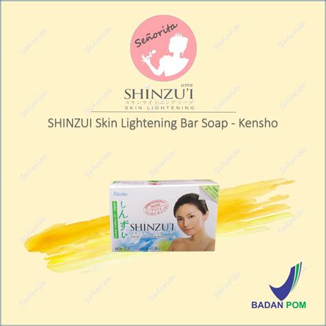 Jual Shinzui Skin Lightening Bar Soap 80gr Shopee Indonesia