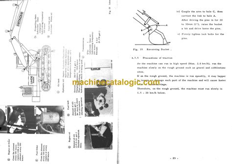 Hitachi Uh06 2 Hydraulic Excavator Operating Manual Service Manual