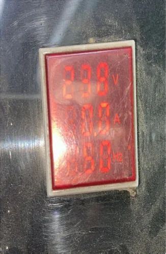 Digital Tachometer Plastic Volt Ampere Frequency Indicator For Speed Measurement At Rs 125