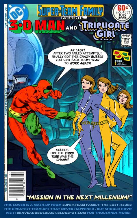 Super Team Family The Lost Issues 3 D Man And Triplicate Girl