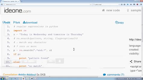 Python Introduction To Regular Expression Module In Hindi Youtube