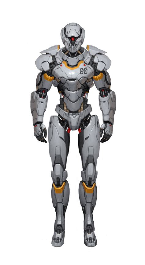 Humanoid Robot Concept Art