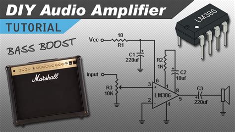 Make A Great Sounding LM Audio Amplifier With Bass Boost YouTube