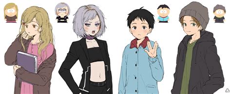 Kevin Stoley Douglas And Bloodrayne South Park Drawn By Pantygnomes