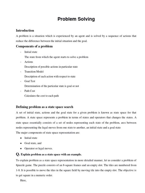 Problem Solving Pdf System Databases