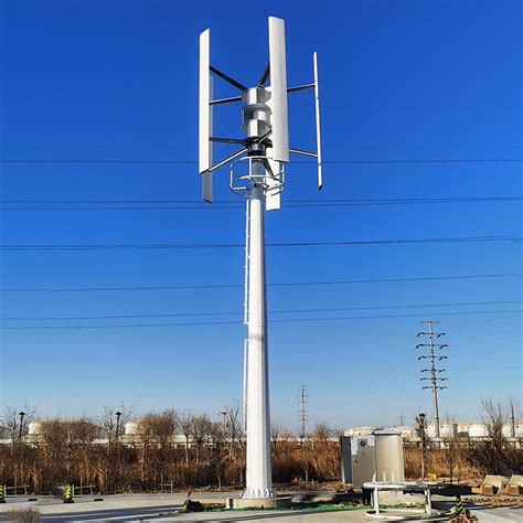 5kw Low Start Speed Pitch Control Vertical Axis Wind Turbine Magnet Generator China Wind