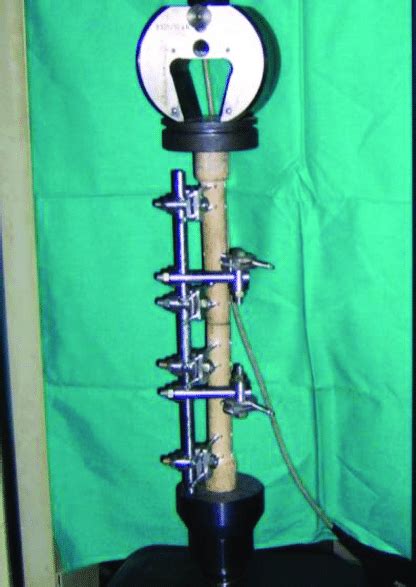 Set Up For Experimental Testing On Axial Compression Download Scientific Diagram