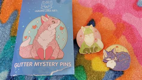 Naomi Lord Art Glitter Mystery Fox Pins By Vesperwolfy87 On Deviantart