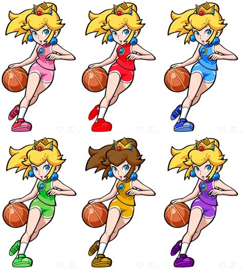 Sports Wear Peach Costume Recolors By Shadowgarion On Deviantart
