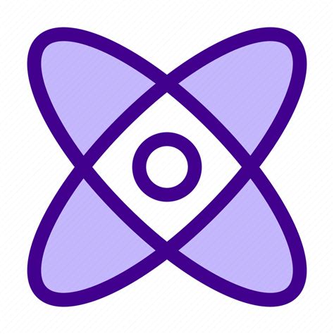 Particle Atom Science Education Icon Download On Iconfinder