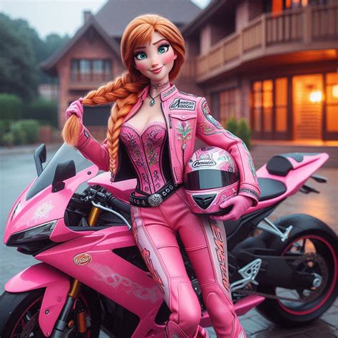 Biker Anna By Tank446 On Deviantart