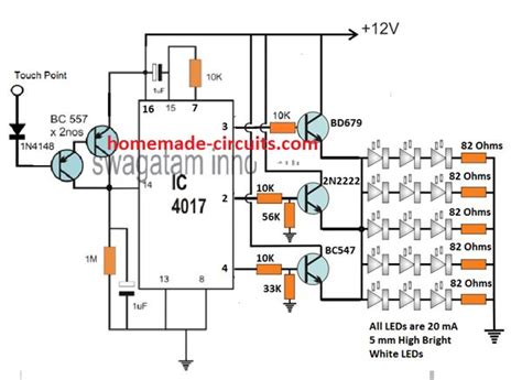 Led Dimmer Circuit Schematic