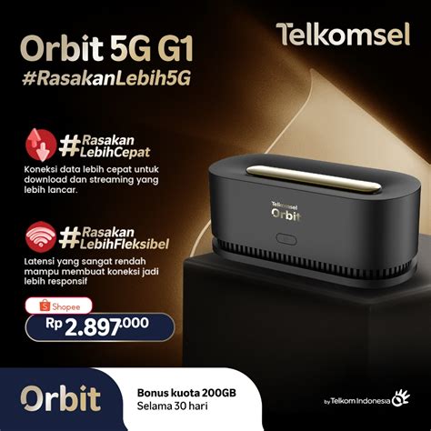 Jual Modem 5g Cpe Telkomsel Orbit 5g G1 Hkm 881 High Speed Free Kuota 200gb Shopee Indonesia