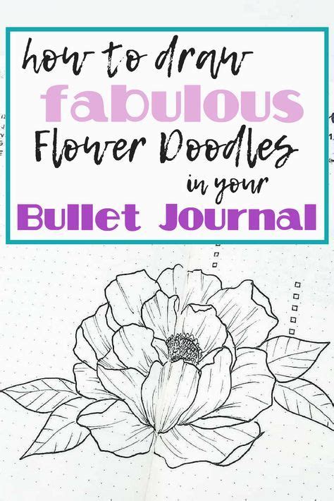 Bullet Journal Flower Doodles Garislamic