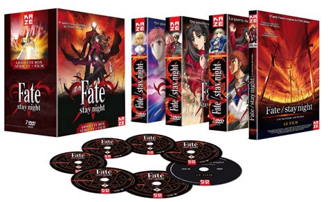 Le Dvd De La Série Fate Stay Night En Précommande Kayane
