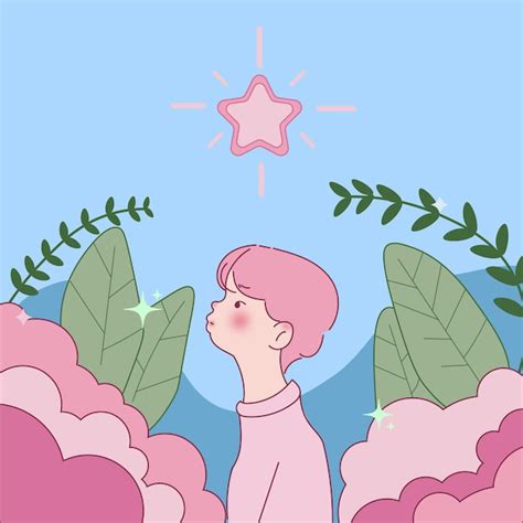 Premium Vector Cute Girl Vector Illustration