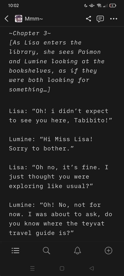Chapter 3 Jean X Lisa By Yours Truly~ Genshin Impact Hoyolab