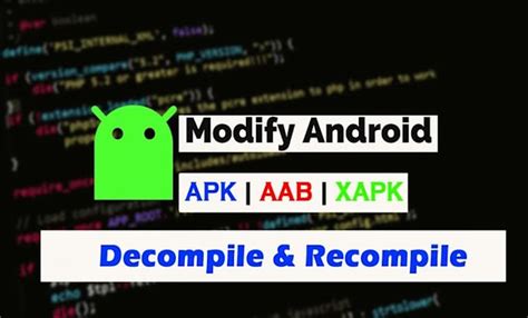 Do Professional Edit Decompile Recompile Apk Or App Bundle Source