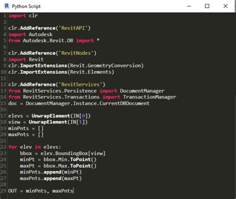 Elevation Marker Location Revit Dynamo