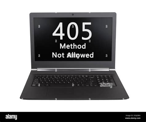 Status Code 405 Method Not Allowed Stock Photo Alamy