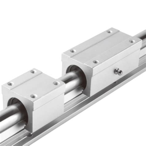Round Shaft Series Linear Guideway ABBA Linear Tech Co Ltd Linear Guideway Ball Screw