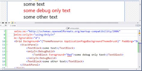 Defining Debug Only Content In Xaml Matt Lacey