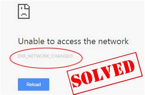 Solved ERR NETWORK CHANGED Chrome Error Driver Easy