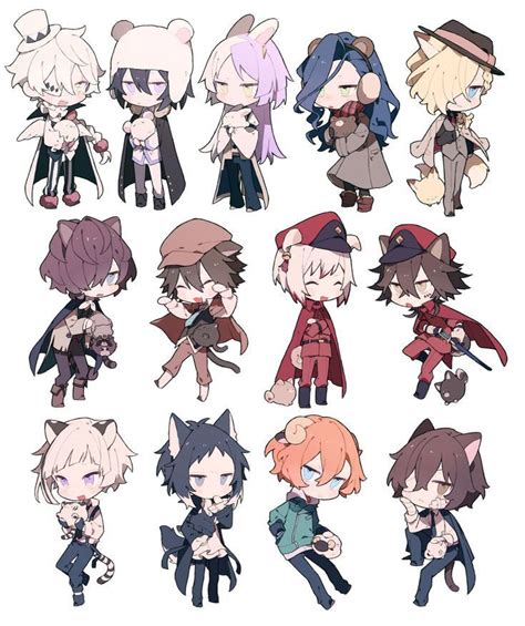Bsd React Chibis Wattpad
