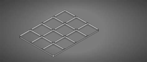 Freecad Gridfinity Parametric Baseplate 3d Model By Stu142 On Thangs