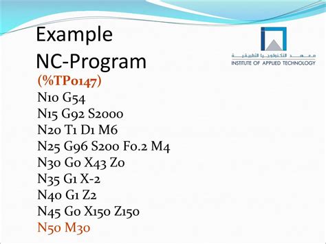 ppt cnc programming “turning” powerpoint presentation free download