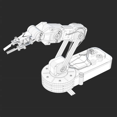 3d Model Robotic Arm