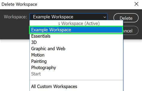 How To Use Customize Your Workspace In Photoshop