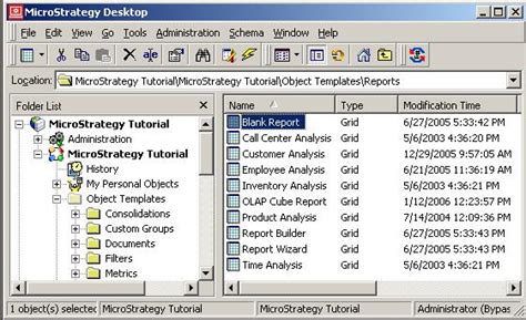 Kb13723 What Is The Difference Between Blank Report And Empty Report In Microstrategy Developer