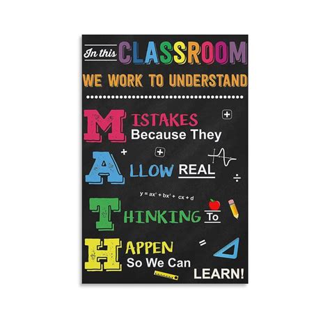 Aomaca Classroom Posters Math In This Classroom Math Teacher Classroom