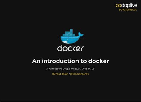 Docker 101 An Introduction To Docker Pdf Operating Systems