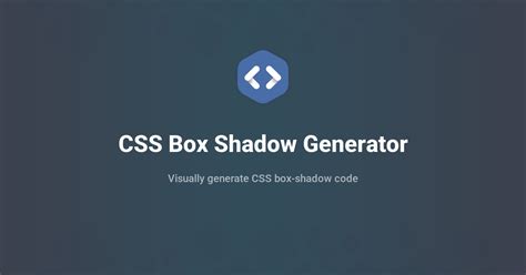 Css Box Shadow Generator Free Online Tool
