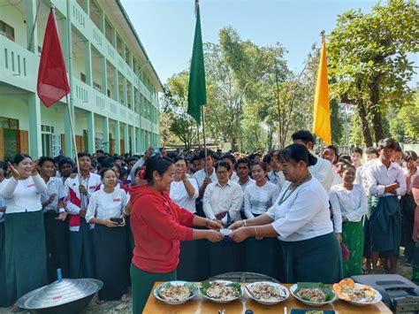 ၇၇ နှစ်မြောက် ပြည်ထောင်စုနေ့ အကြို မြန်မာ့ရိုးရာ ထမနဲထိုးပြိုင်ပွဲ