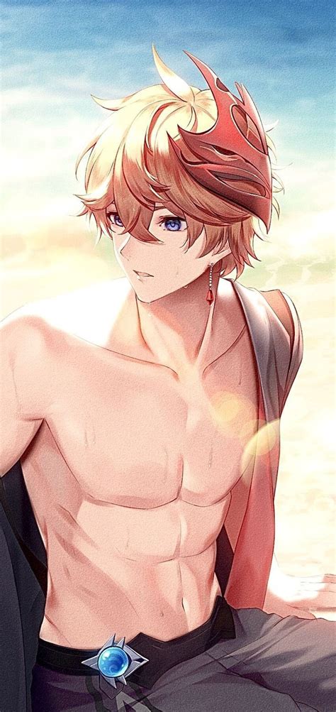 Pin By Sarahface On Genshin Anime Guys Handsome Anime Guys Character Art