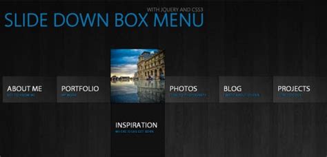 25 free jquery menu navigation and tutorials